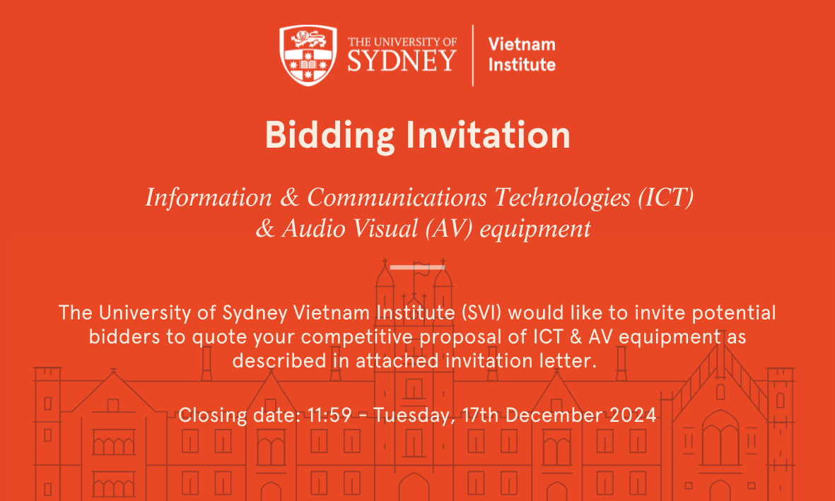 Bidding Invitation for Information & Communications Technologies (ICT ...