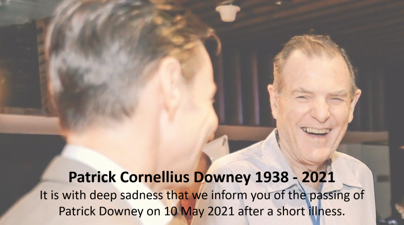 Patrick Cornellius Downey 1938 - 2021 | AusCham Vietnam
